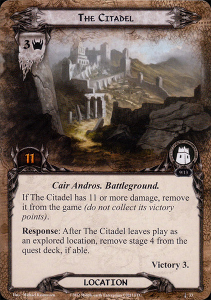 The Siege of Cair Andros – Vision Of The Palantir