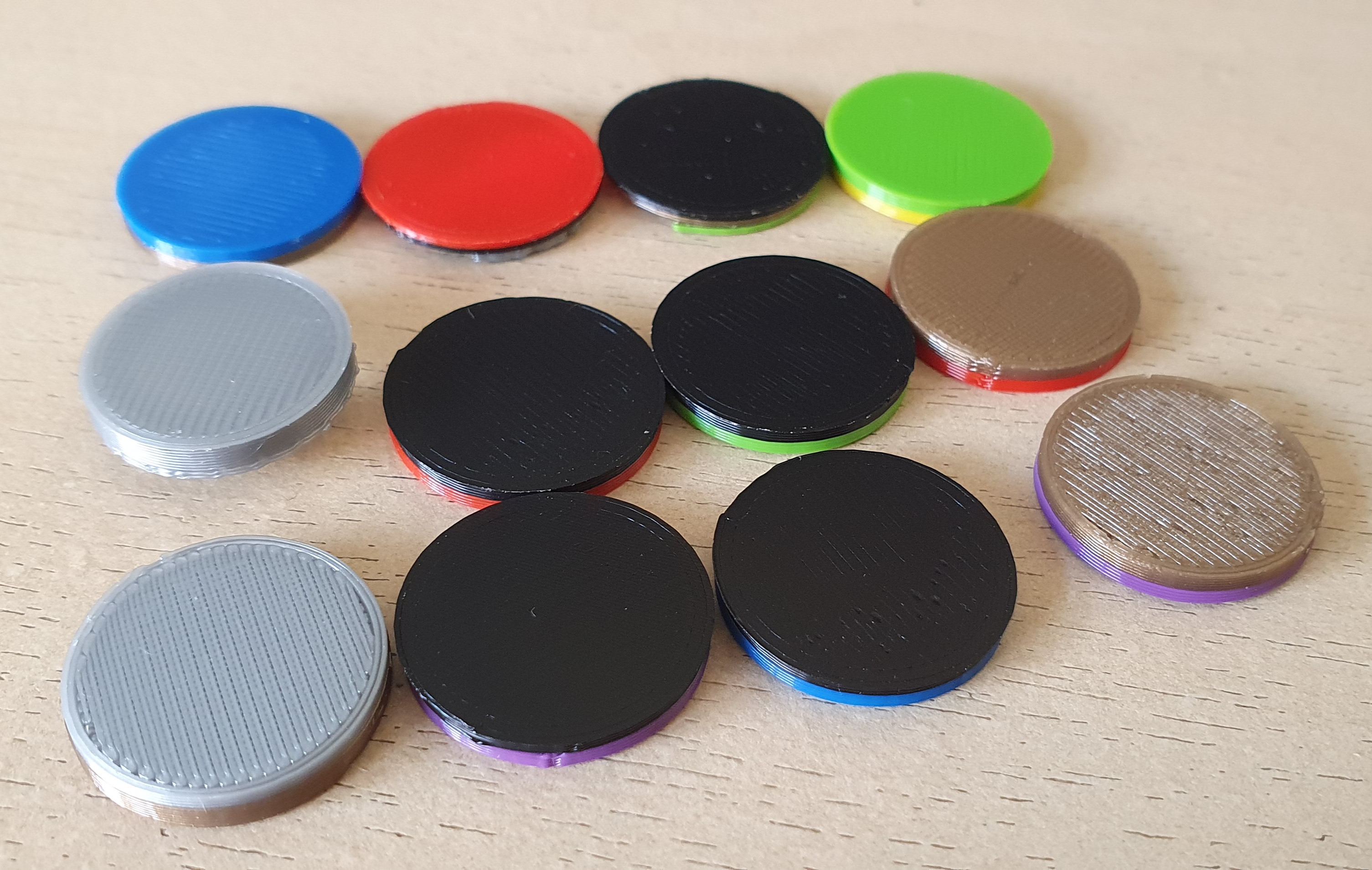 Promo: Custom 3D printed tokens – Vision Of The Palantir