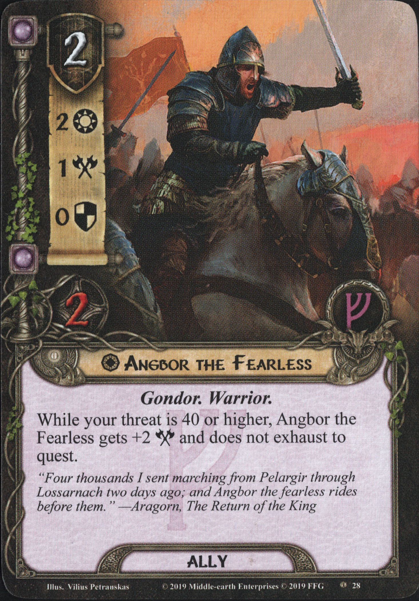 A Perilous Voyage – Vision Of The Palantir
