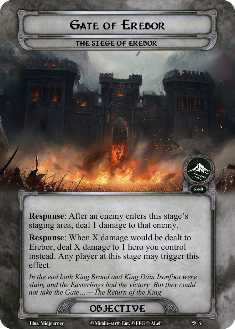 The Siege of Erebor – Vision Of The Palantir