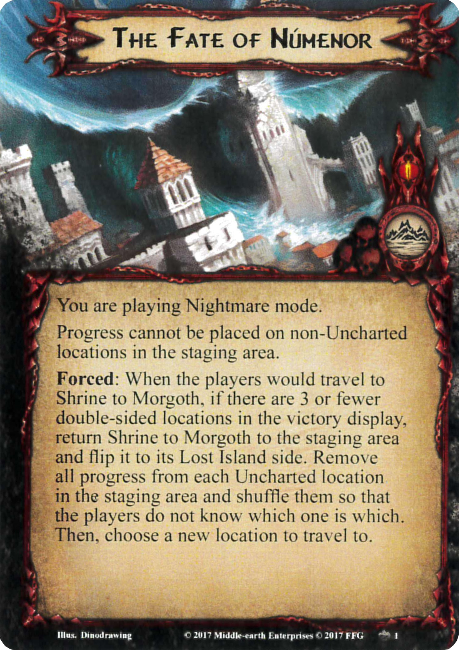 Nightmare The Fate of Númenor – Vision Of The Palantir