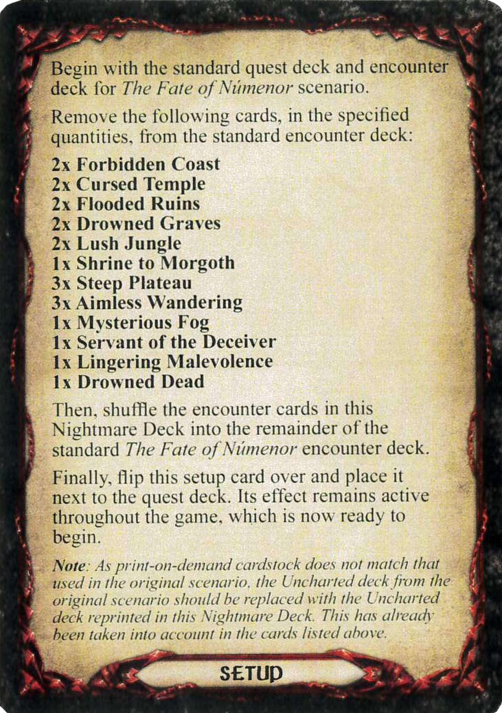 Nightmare The Fate of Númenor – Vision Of The Palantir