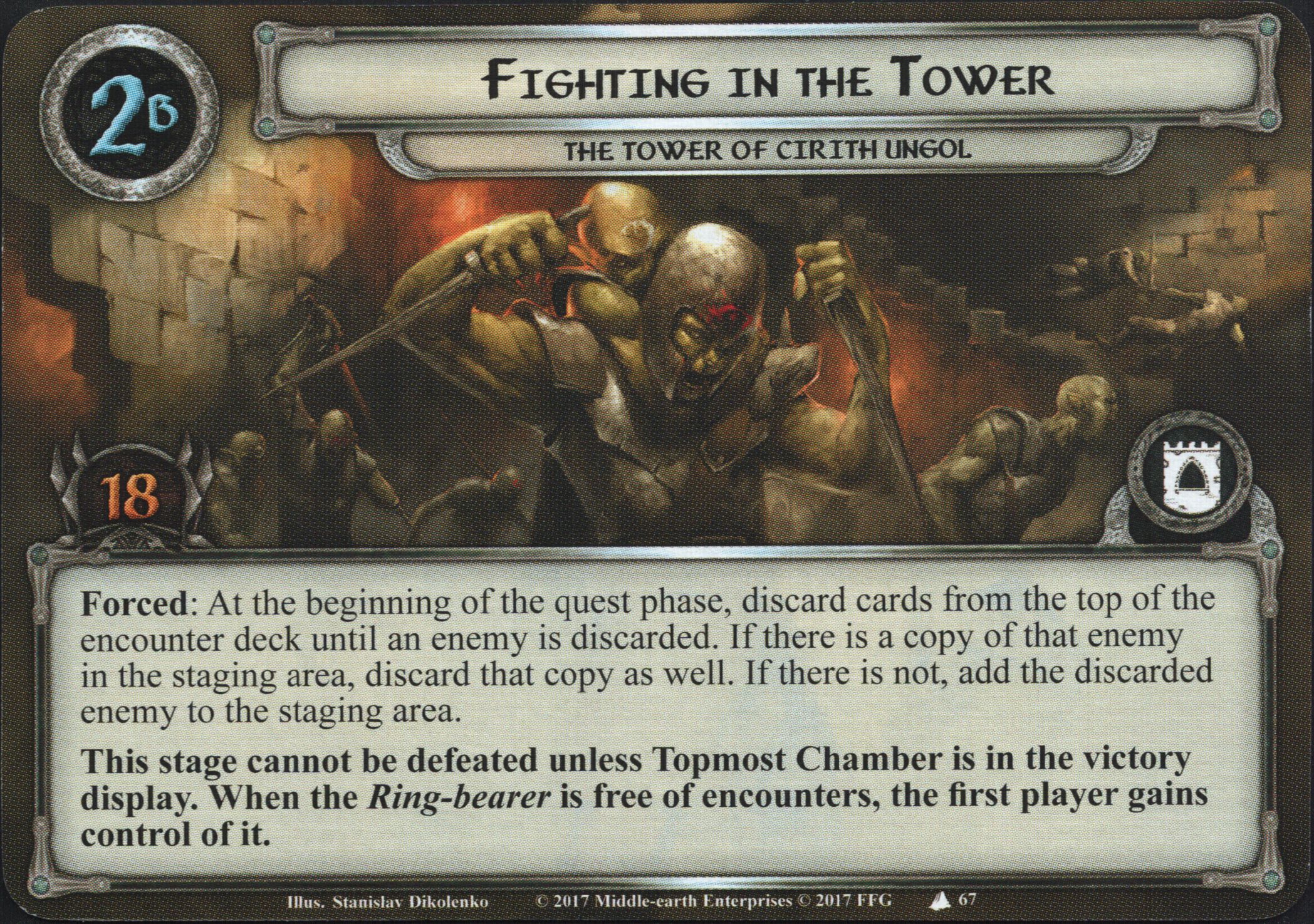 The Tower of Cirith Ungol – Vision Of The Palantir